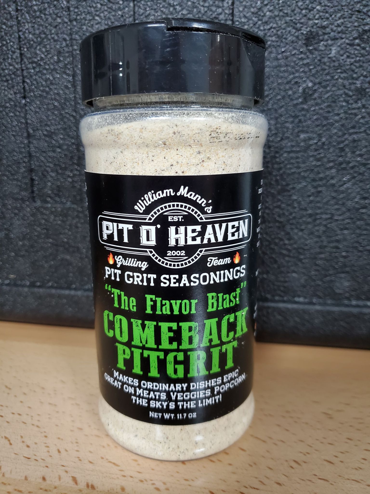 Pit O' Heaven The Flavor Blast Comeback PitGrit - Owens BBQ