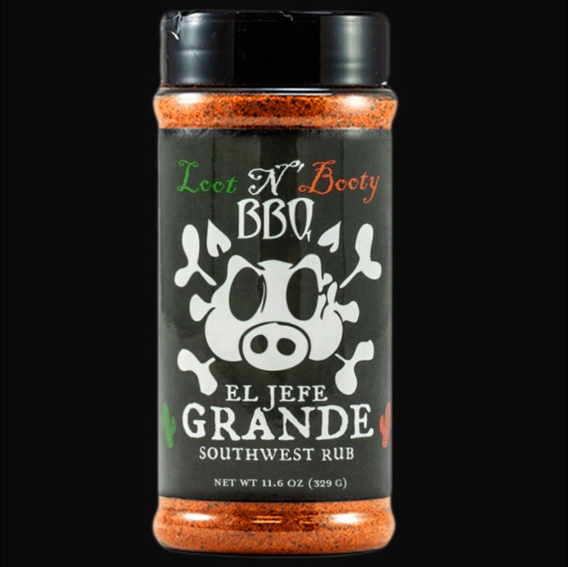Loot N' Booty BBQ El Jefe Grande Southwest Rub - Owens BBQ