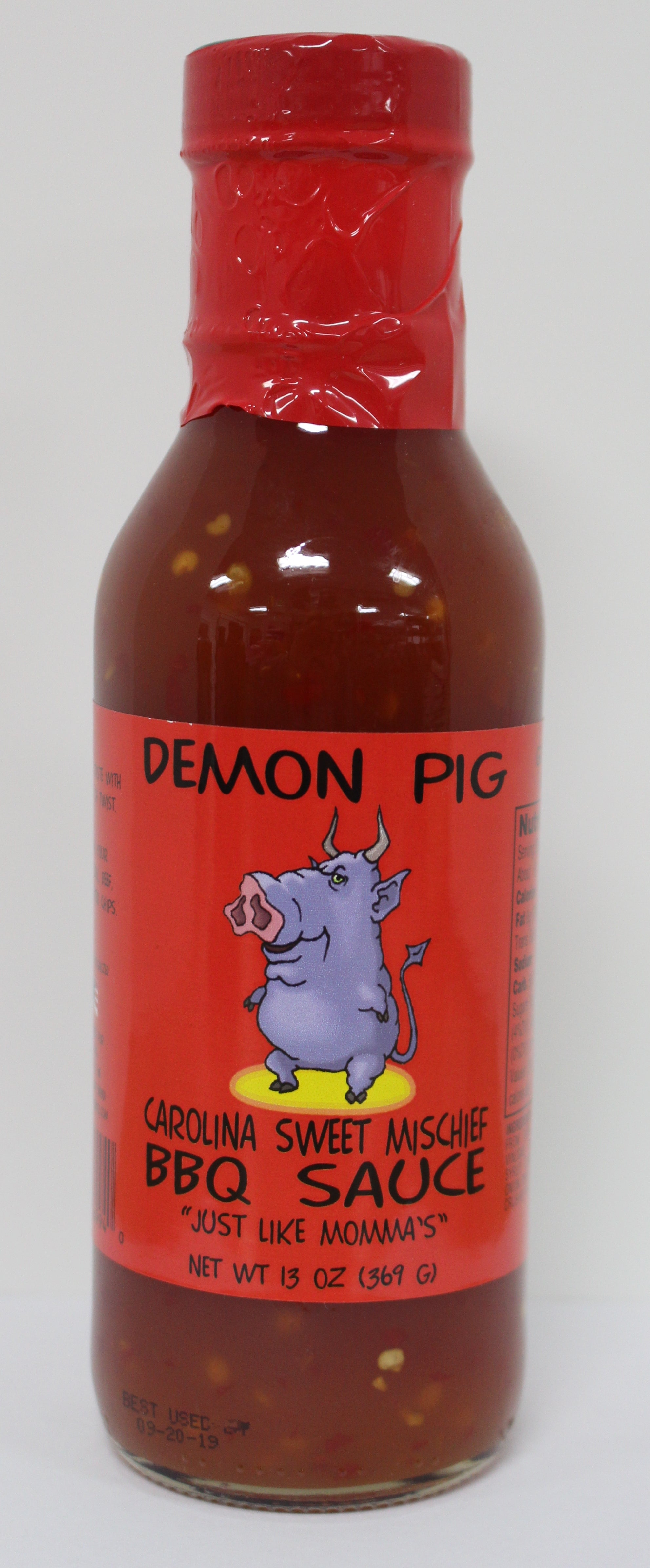 Demon Pig Carolina Sweet Mischief BBQ Sauce - Owens BBQ