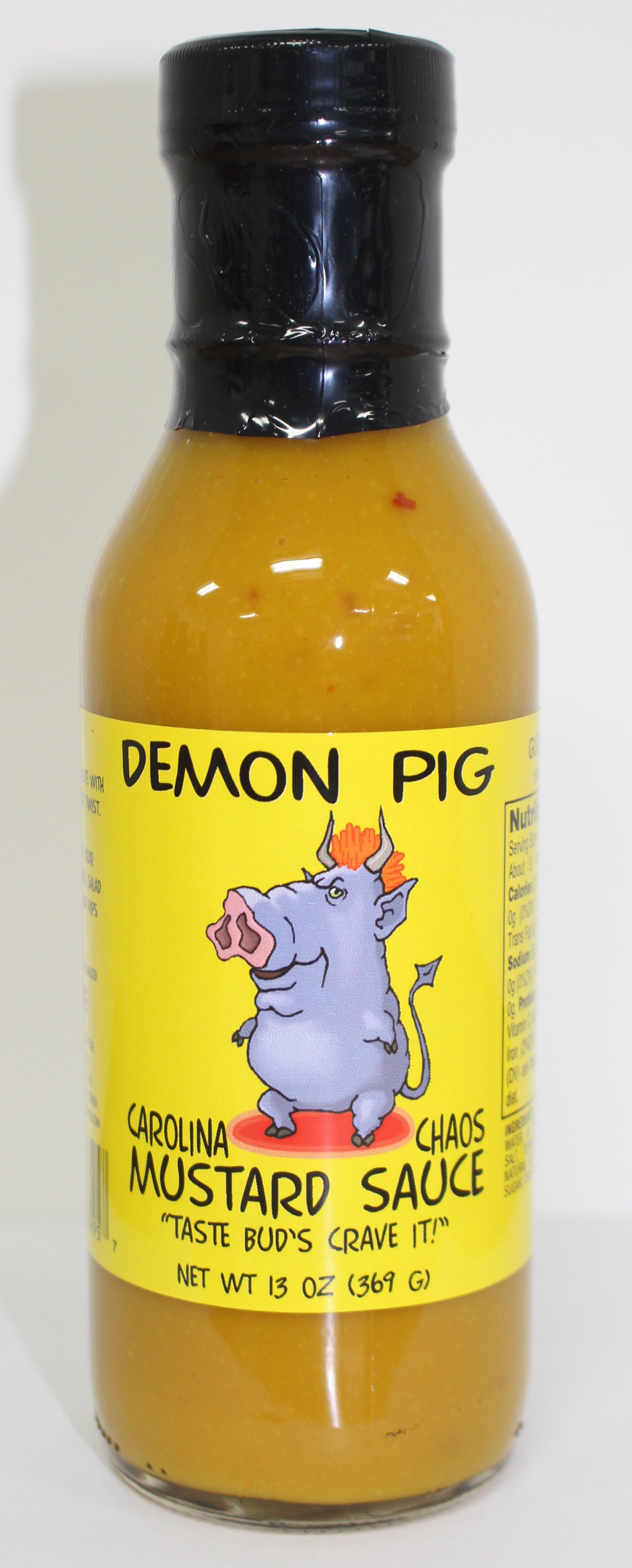 Demon Pig Carolina Chaos Mustard Sauce - Owens BBQ