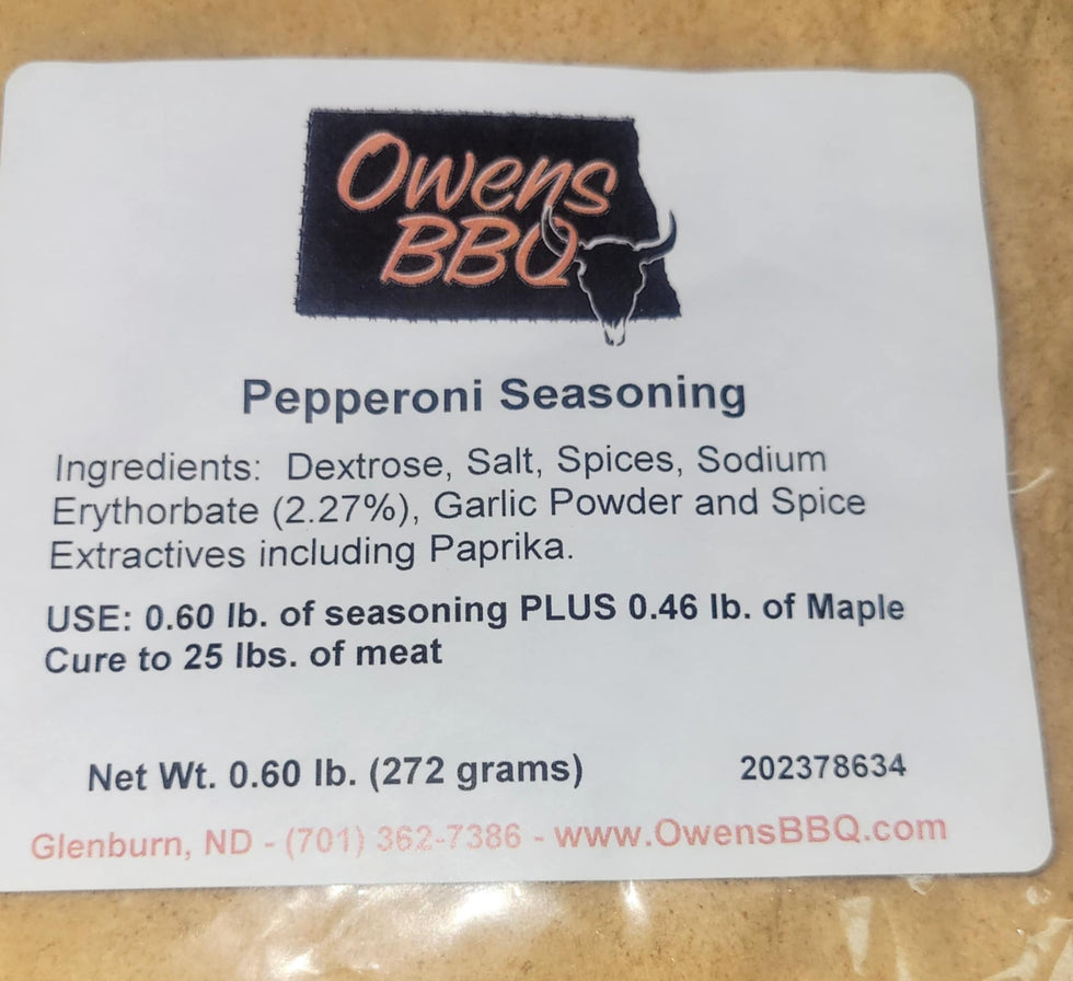 Pepperoni Sausage Seasoning - Owens BBQ