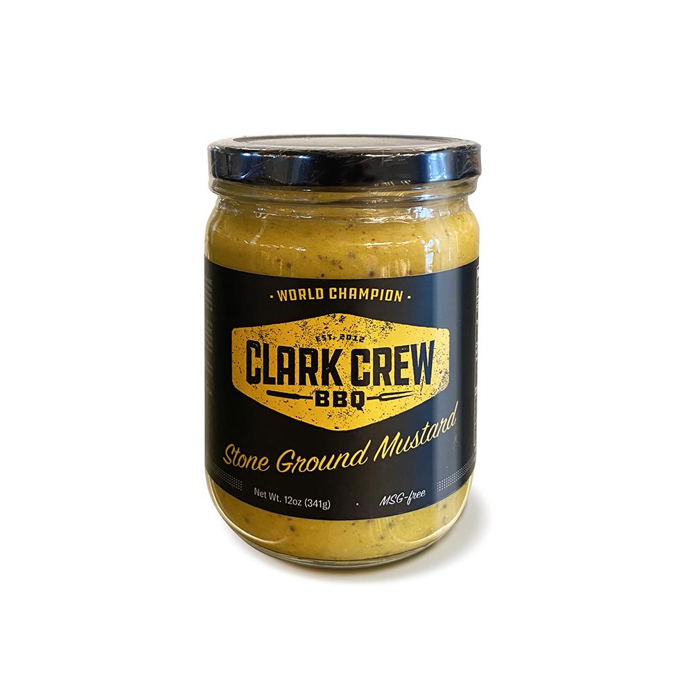 Clark Crew BBQ Stone Ground Mustard - Owens BBQ